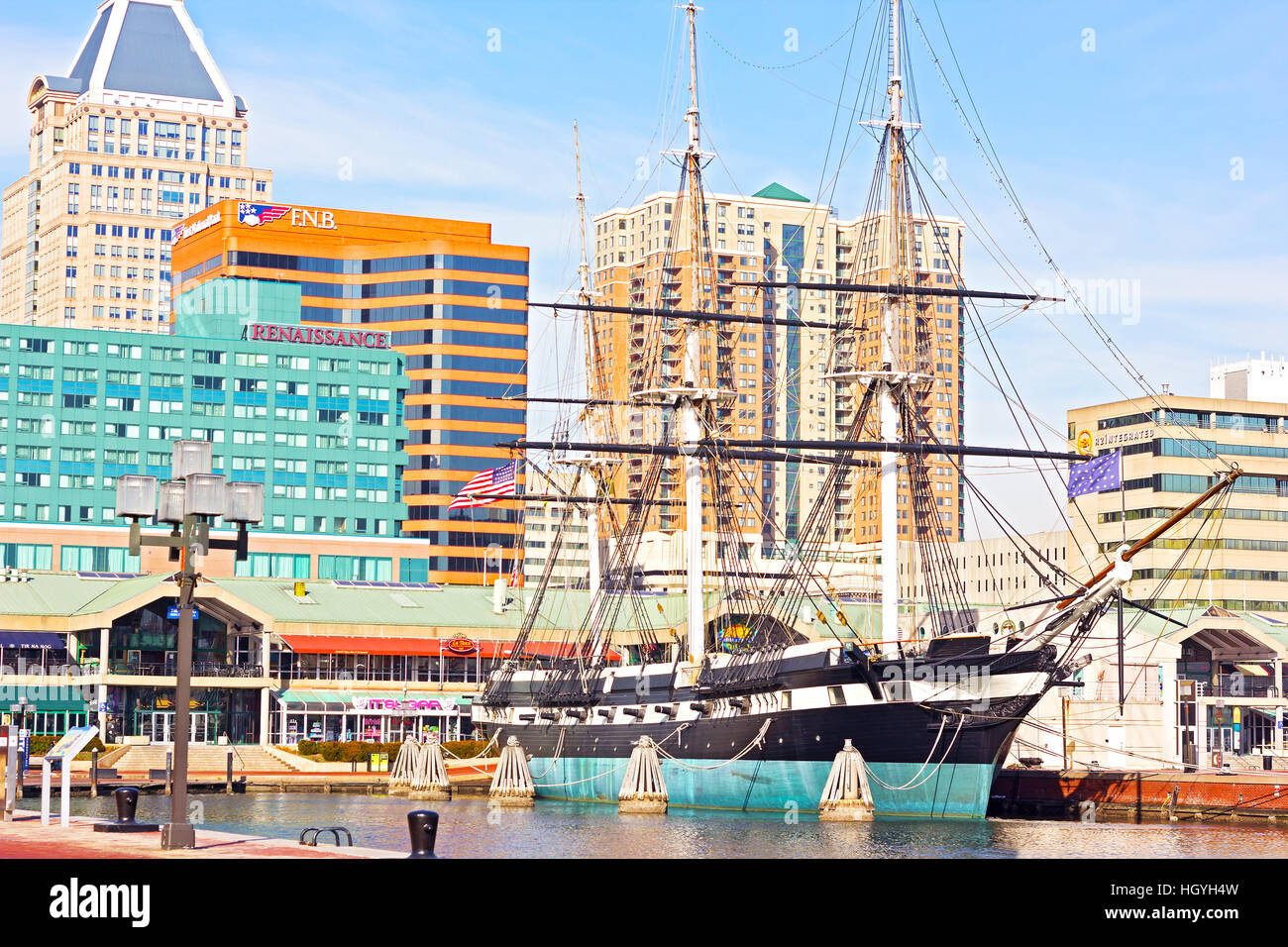 The schooner yacht constellation hi-res stock photography and images ...