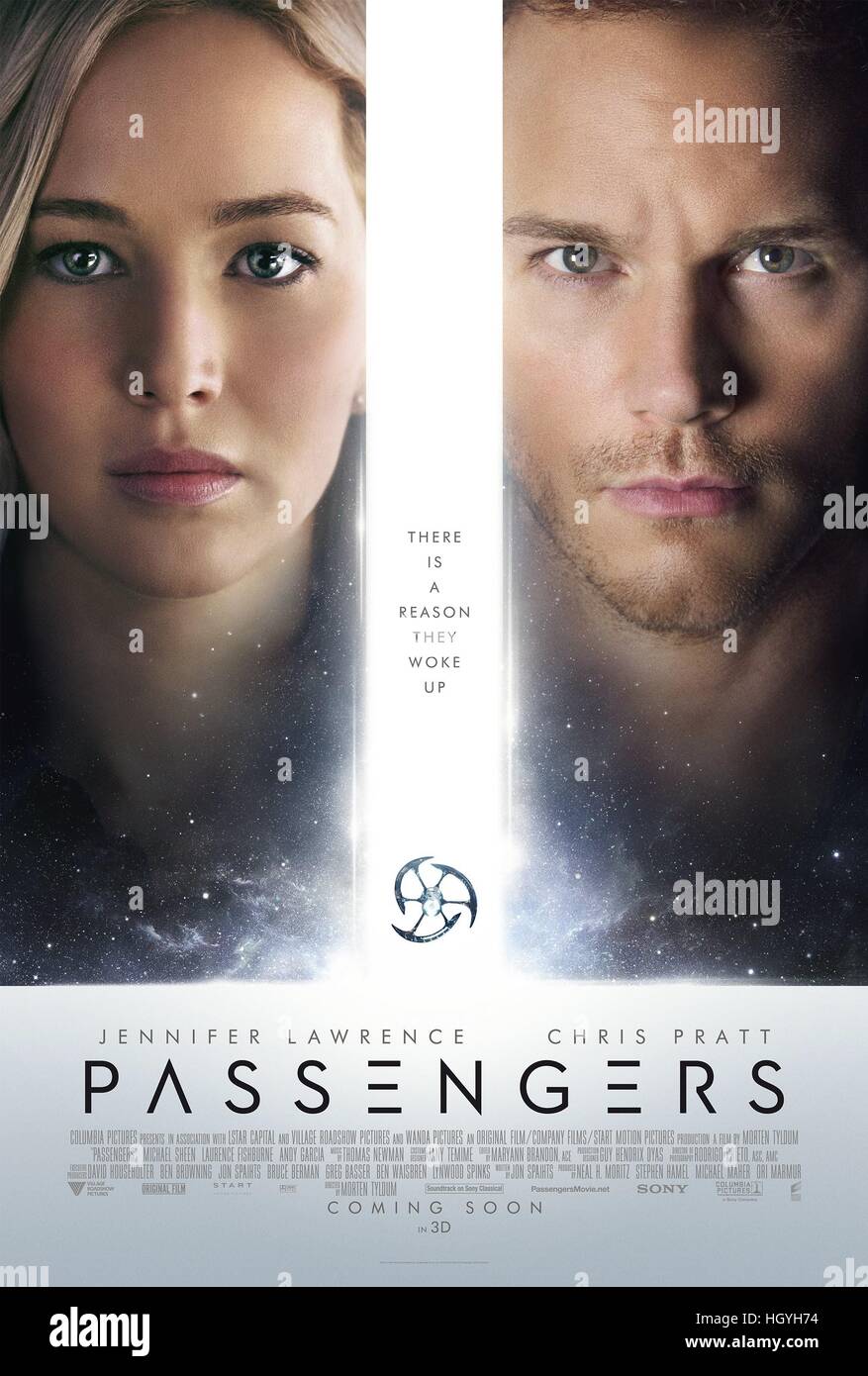 RELEASE DATE: December 21, 2016 TITLE: Passengers STUDIO: Columbia ...