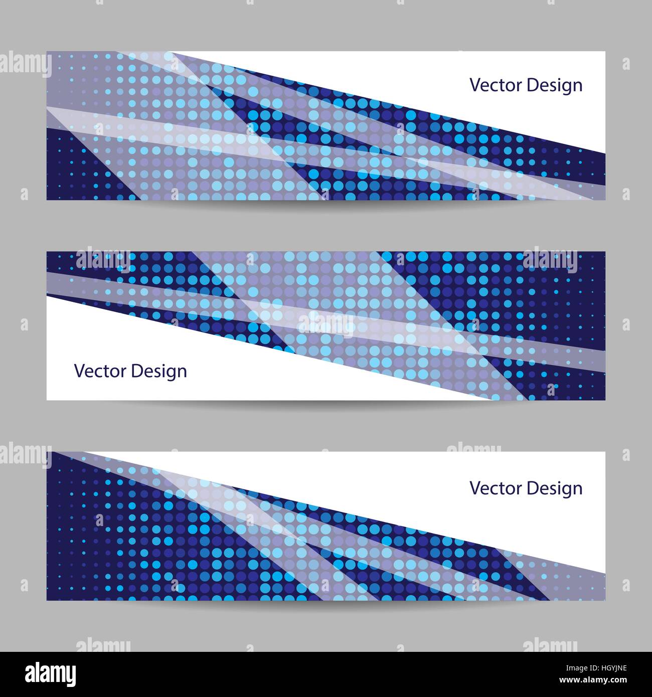 Set of horizontal banners Stock Vector Image & Art - Alamy