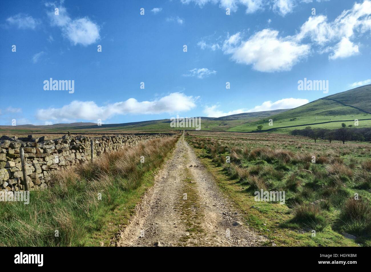 The Pennine Way near Dufton in Cumbria, England Stock Photo - Alamy