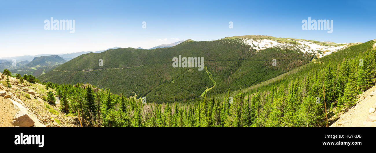 Valley landscape in usa Stock Photo - Alamy