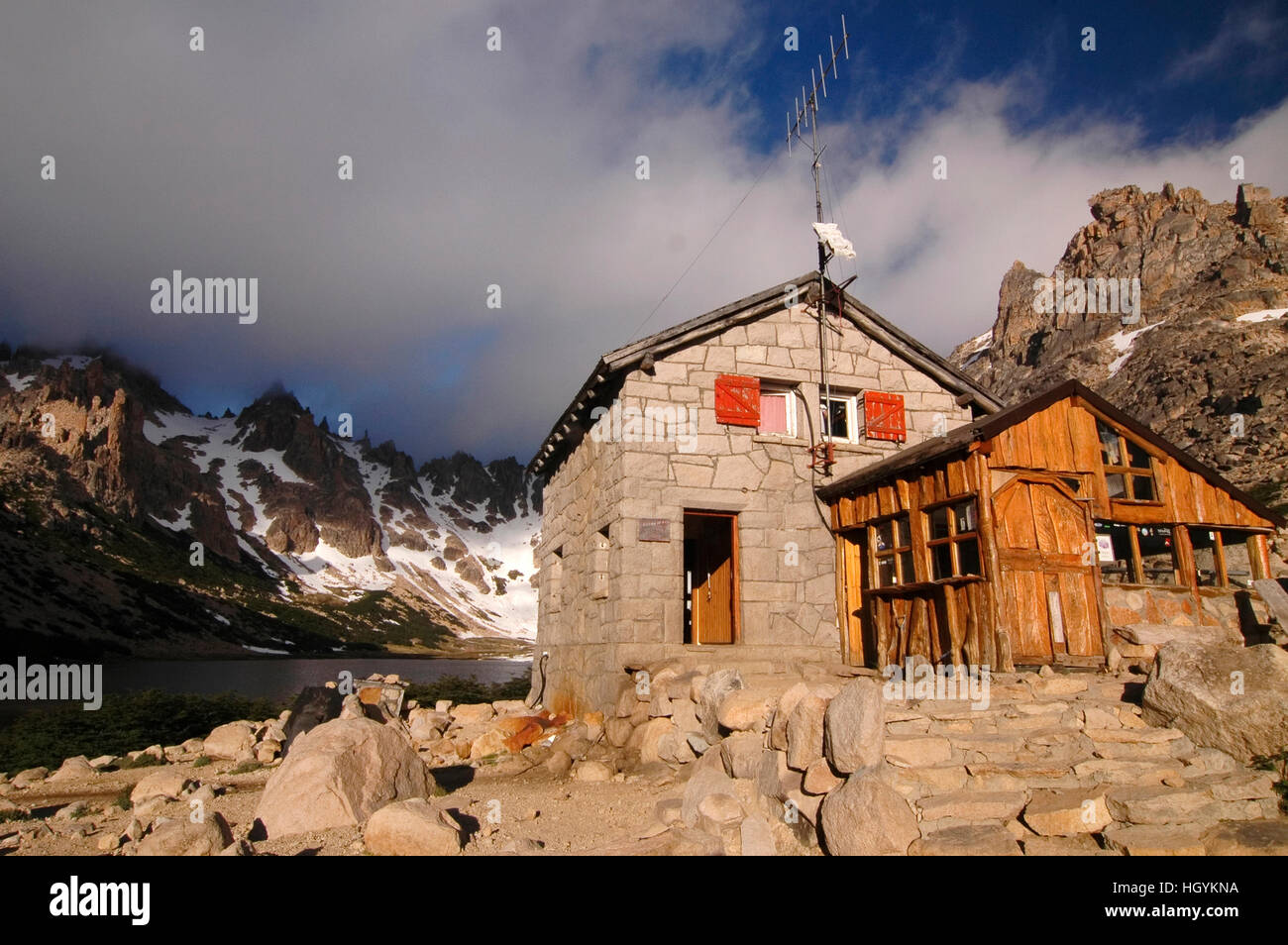 Refugio Frey, Bariloche, Patagonia, Argentina Stock Photo - Alamy