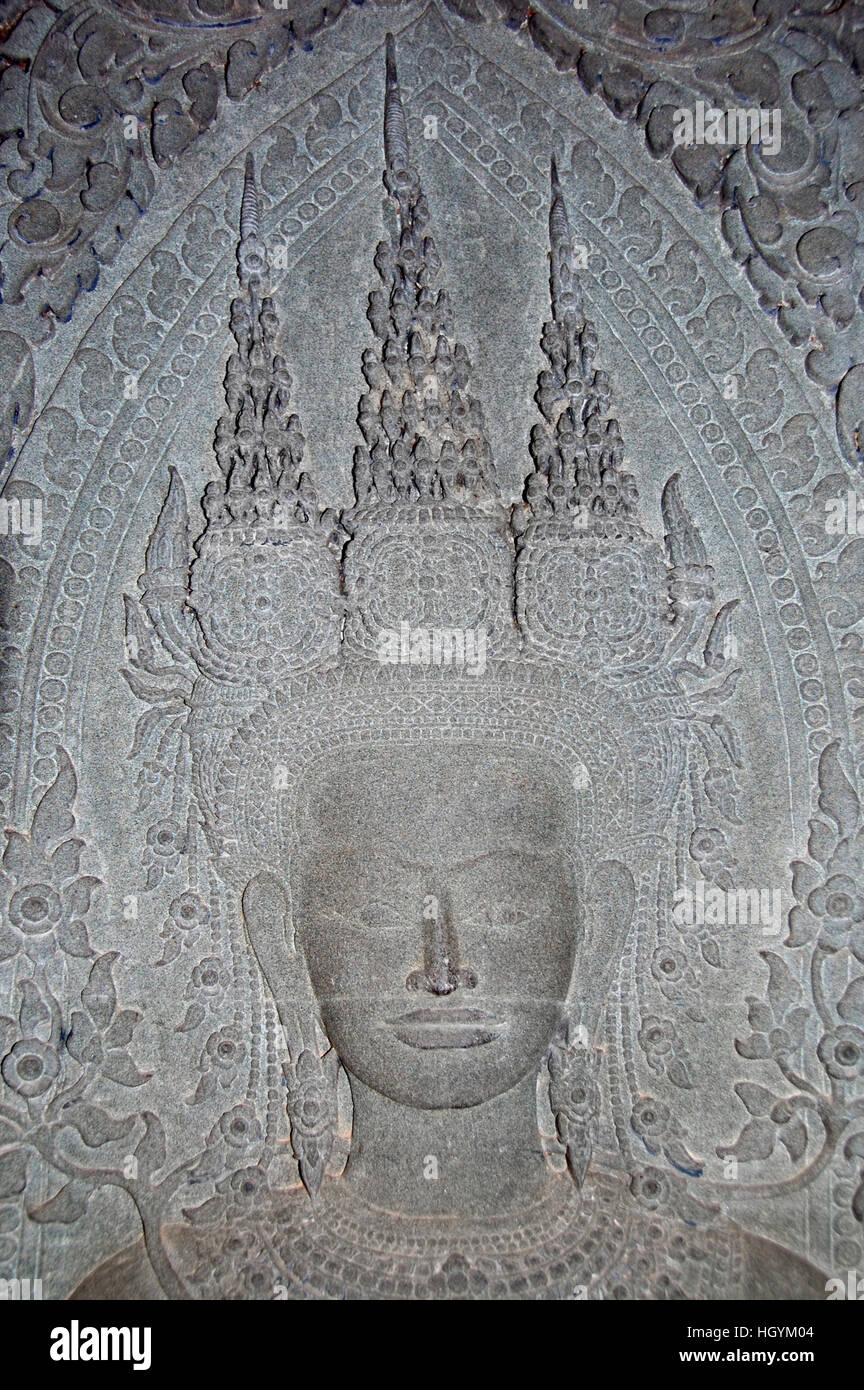 Devata carvings hi-res stock photography and images - Alamy