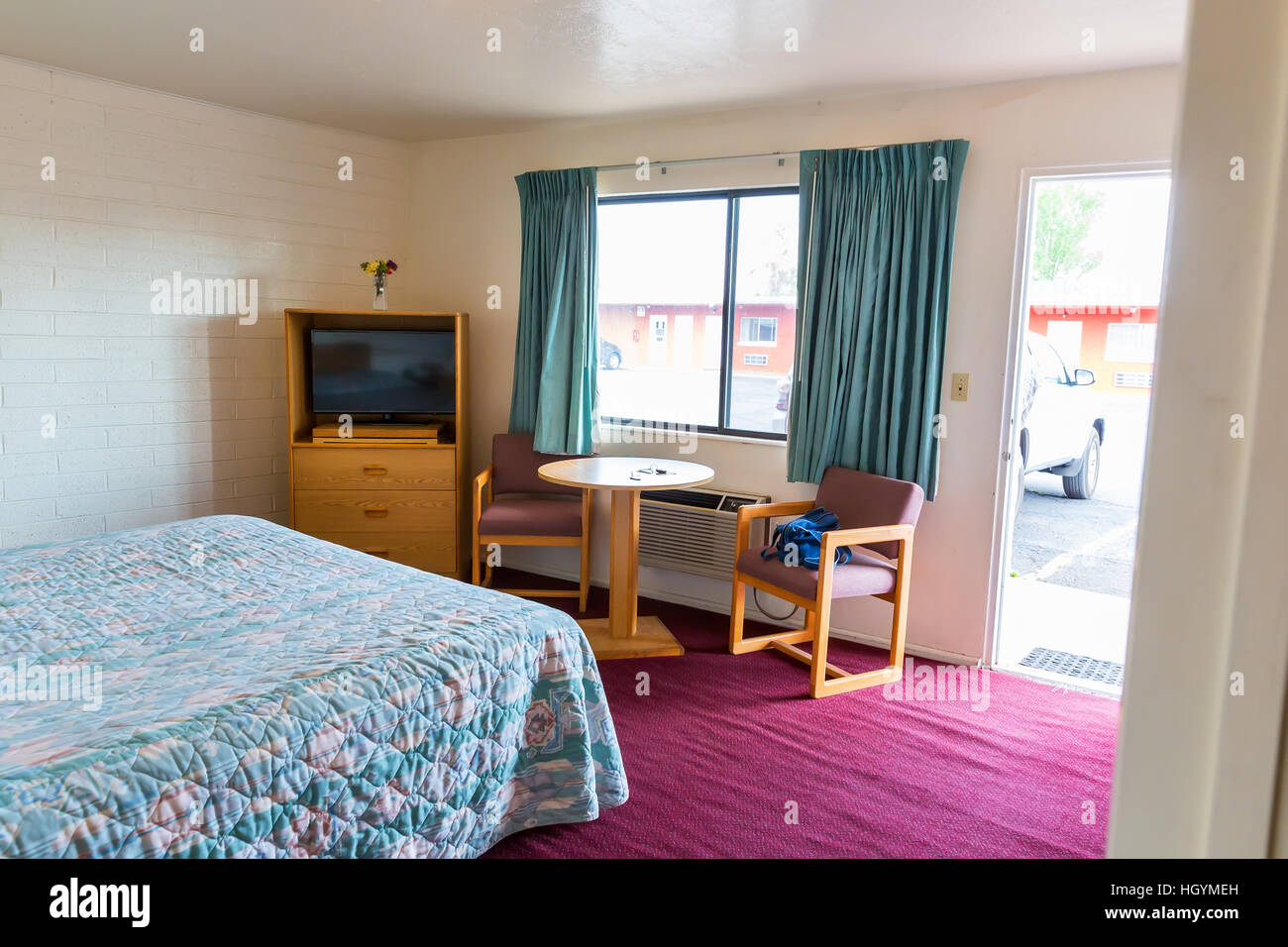 Motel interior hi-res stock photography and images - Alamy