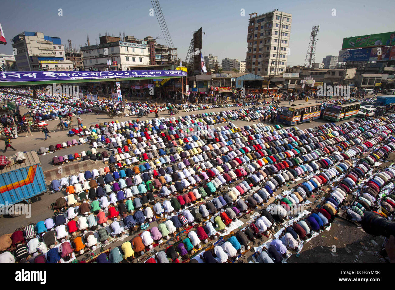 People attend friday prayer hi-res stock photography and images - Alamy