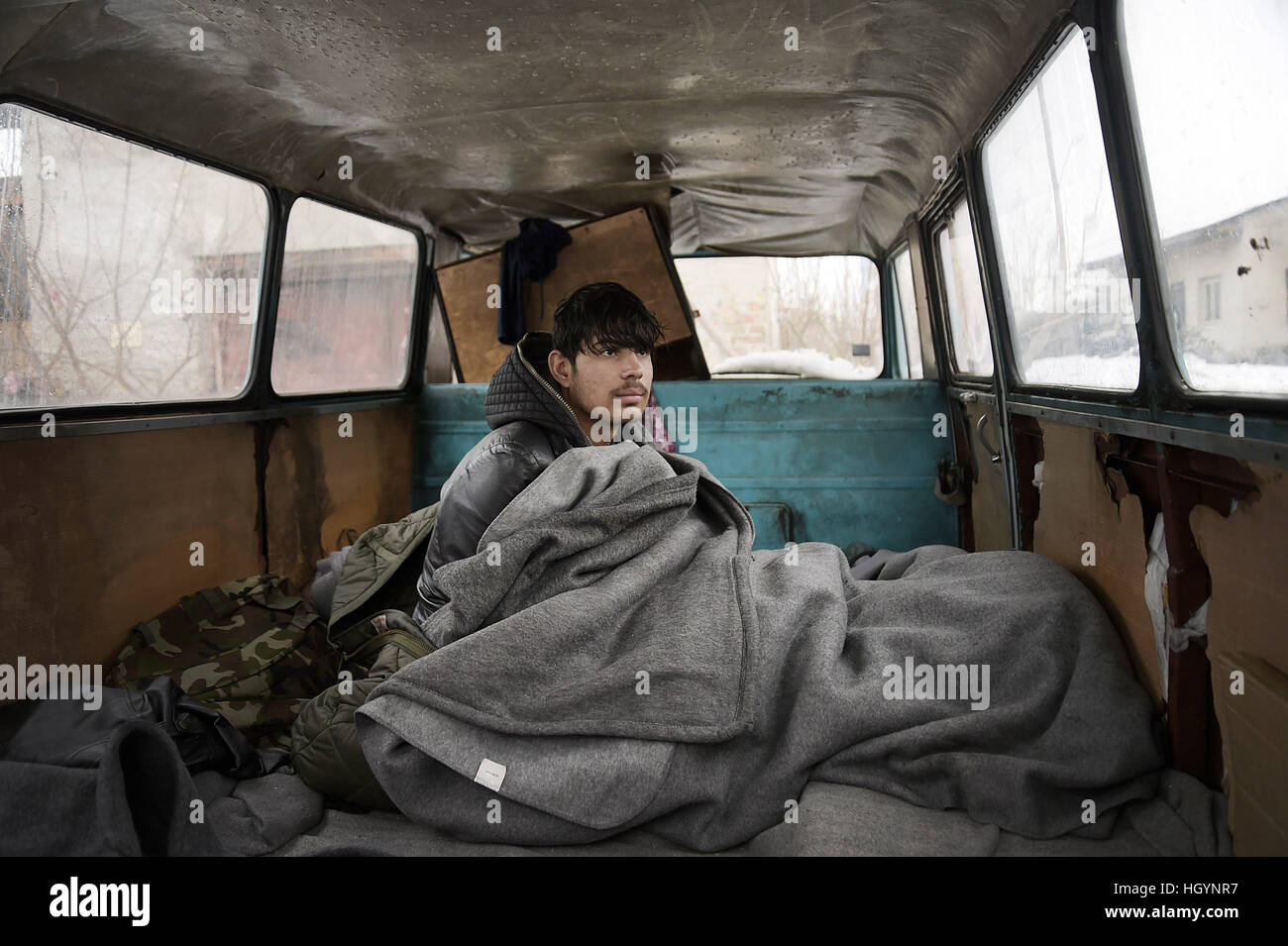 Living in van poor hi-res stock photography and images - Alamy