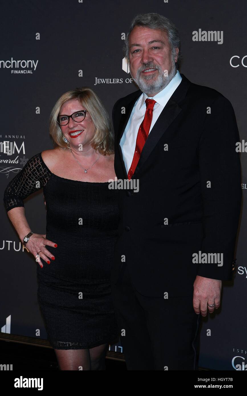 New York, USA. 13th Jan, 2017. George Murray at the 15th Annual GEM ...