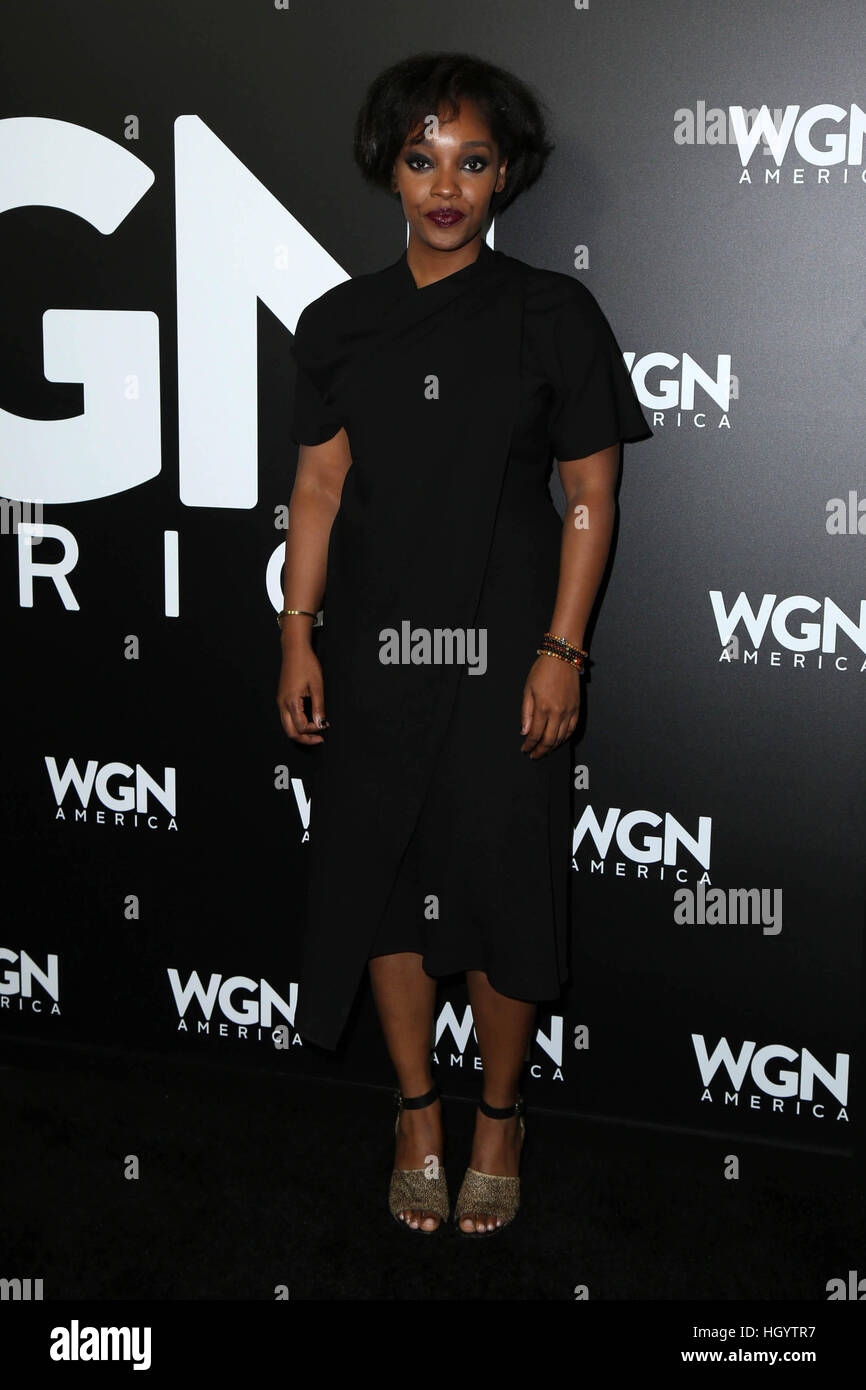 Pasadena, USA. 13th Jan, 2017. Christine Jackson at WGN America's ...