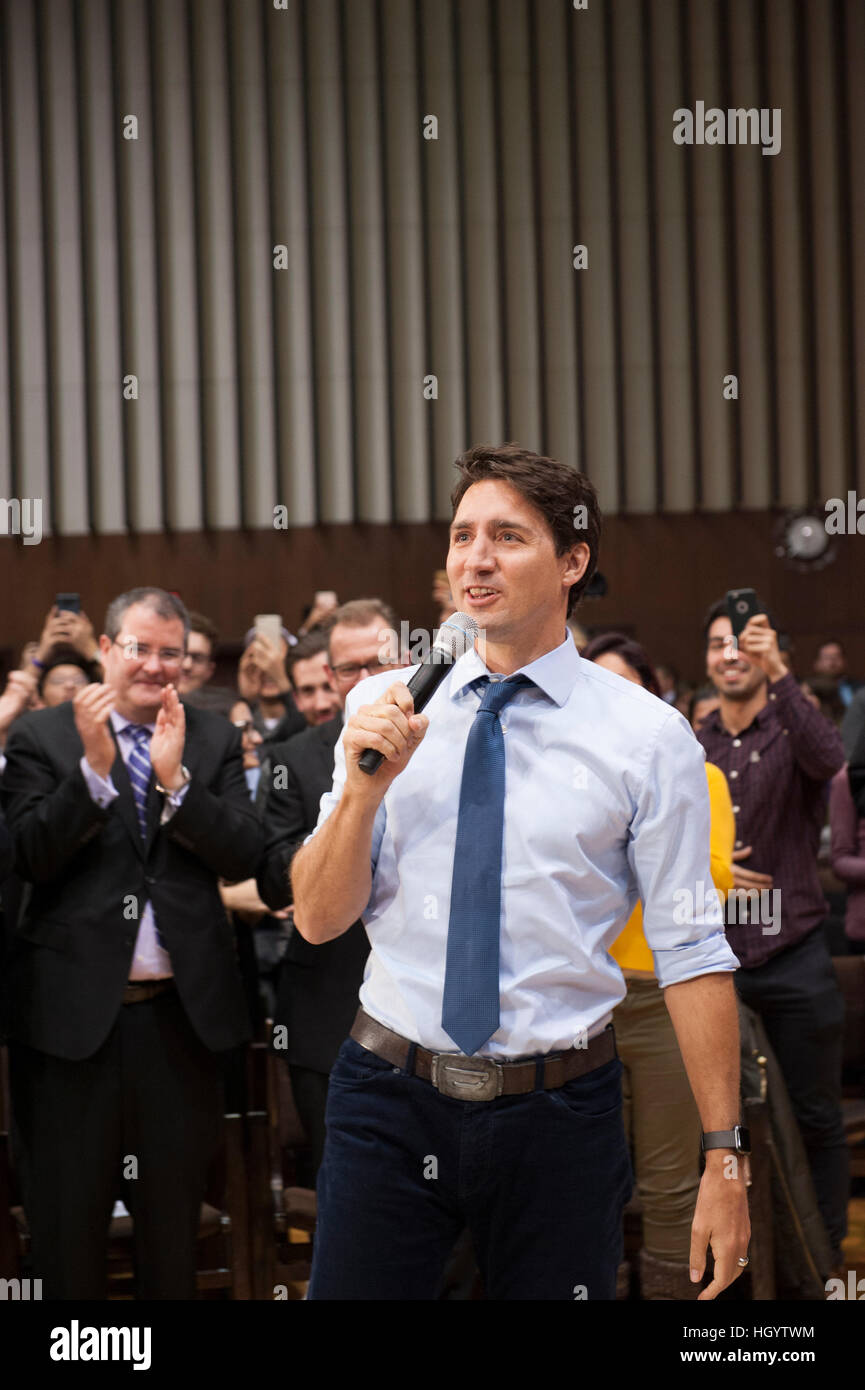 Canadian canada prime minister justin trudeau hi-res stock photography ...