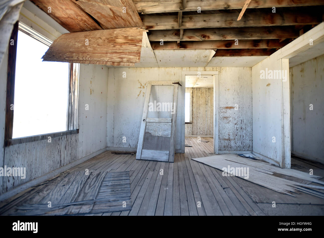 Mercury, Nevada, USA. 20th Apr, 2016. The interior of one of the ...