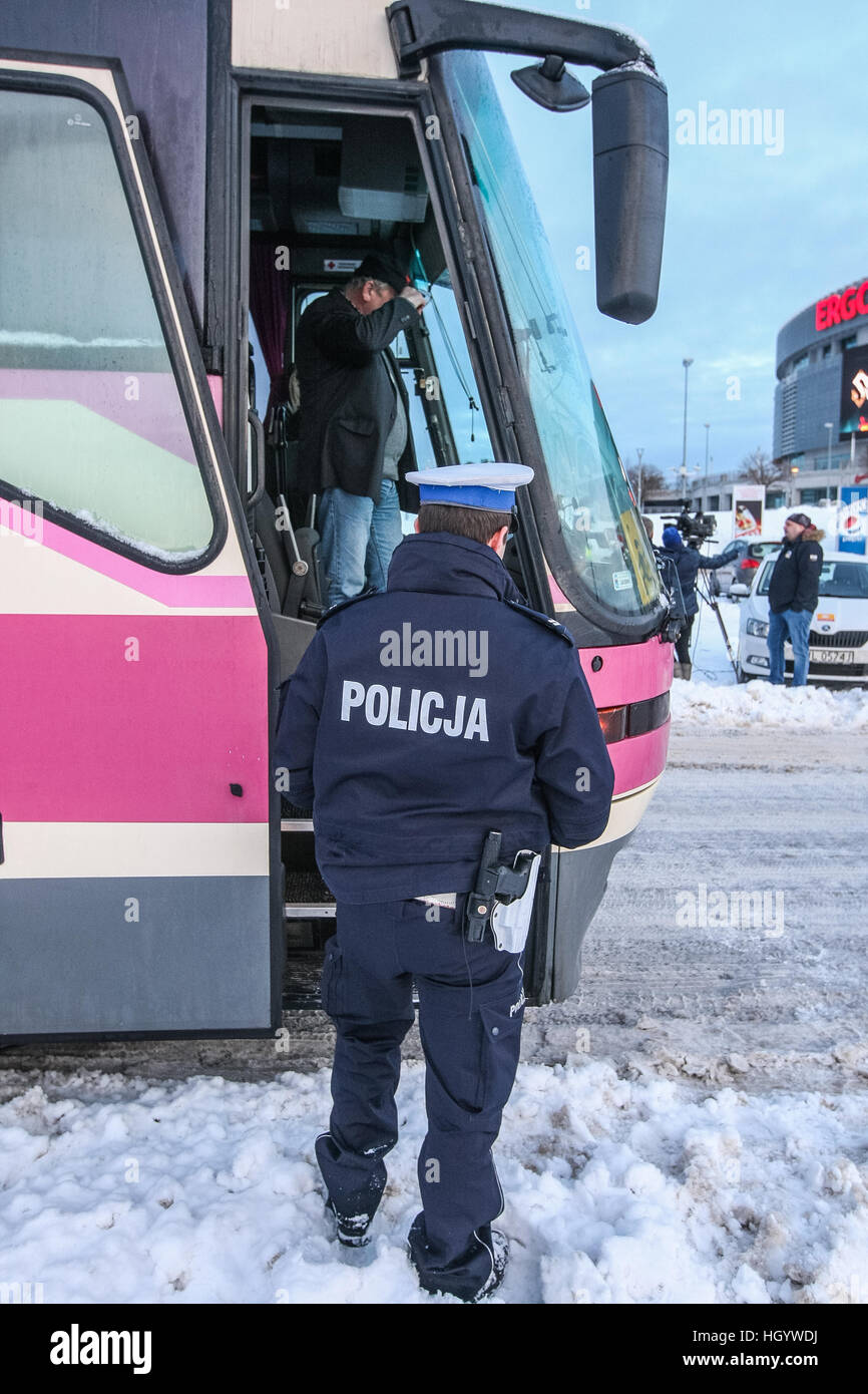 Polish bus drivers hi-res stock photography and images - Alamy