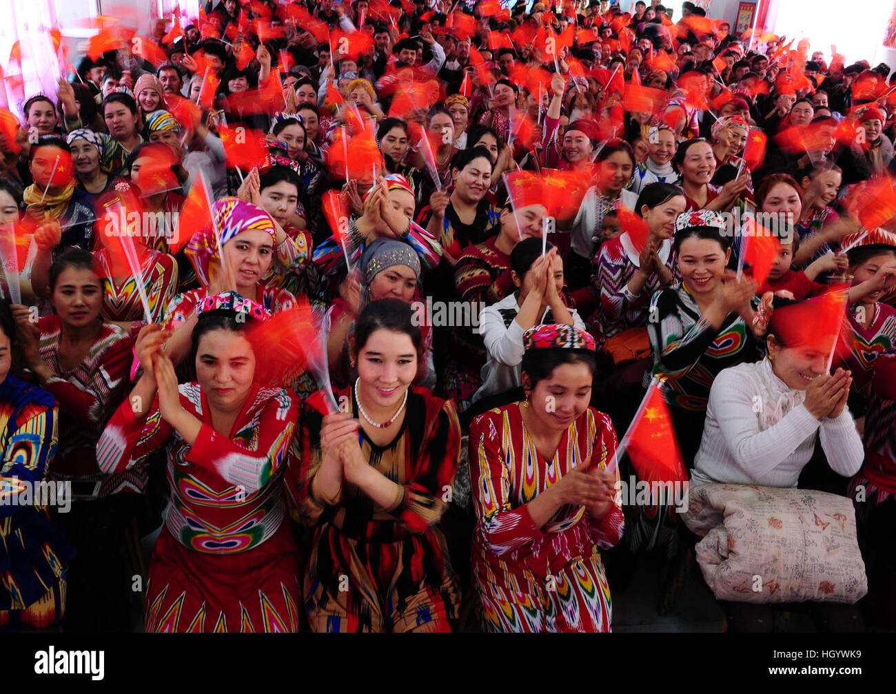 Aksu, Aksu, China. 13th Jan, 2017. Kuqa, CHINA-January 13 2017 ...