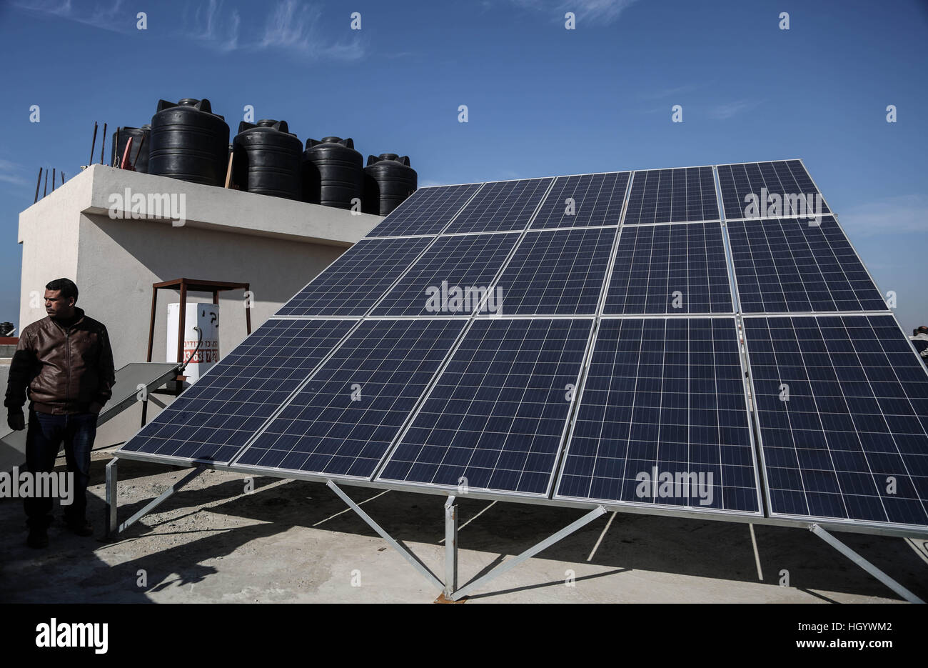 Gaza City, Gaza Strip, Palestinian Territory. 12th Jan, 2017. A general ...