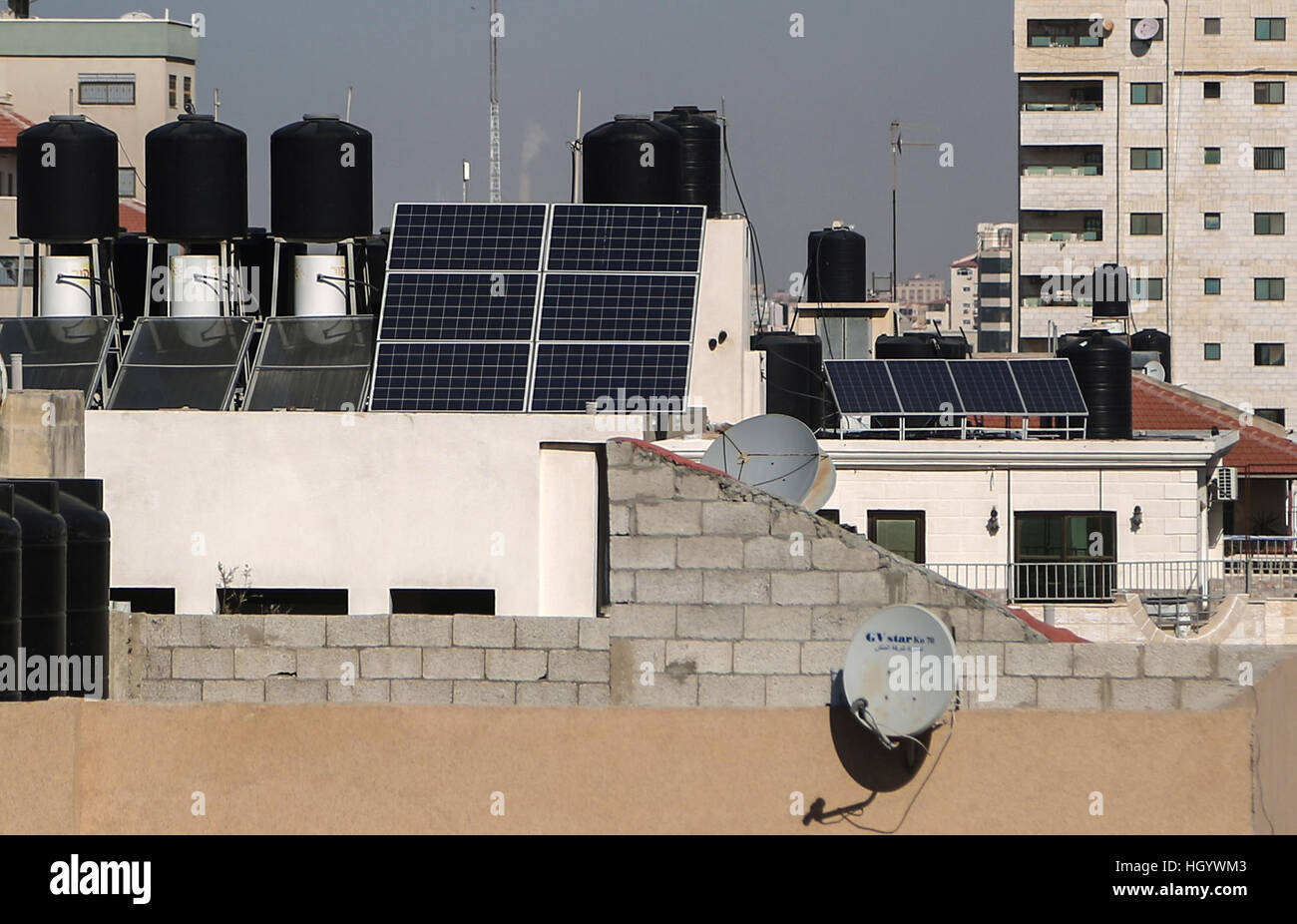 Gaza City, Gaza Strip, Palestinian Territory. 12th Jan, 2017. A general ...