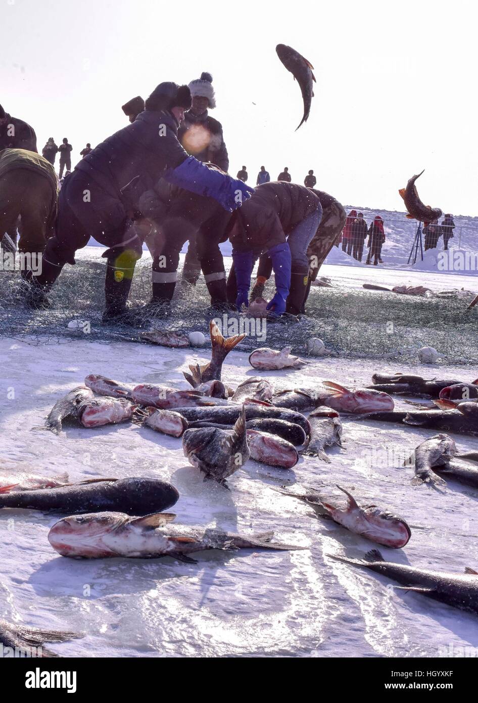 Fuhai, China's Xinjiang Uygur Autonomous Region. 14th Jan, 2017 ...