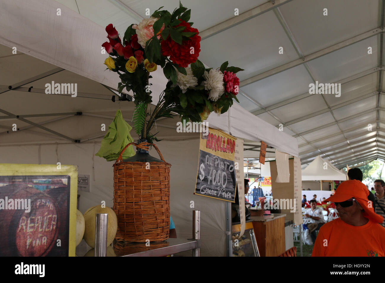 Paine,Chile 14-January-2017,The 8th expo Paine Watermelon festival ...