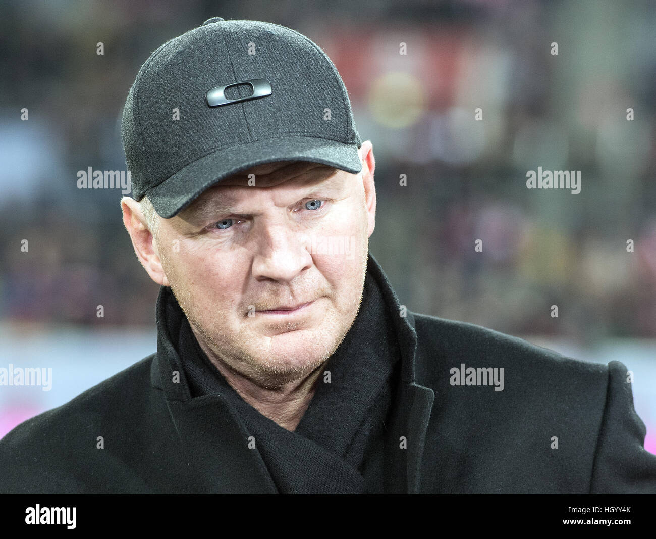 Duesseldorf, Germany. 14th Jan, 2017. Former soccer player Stefan ...
