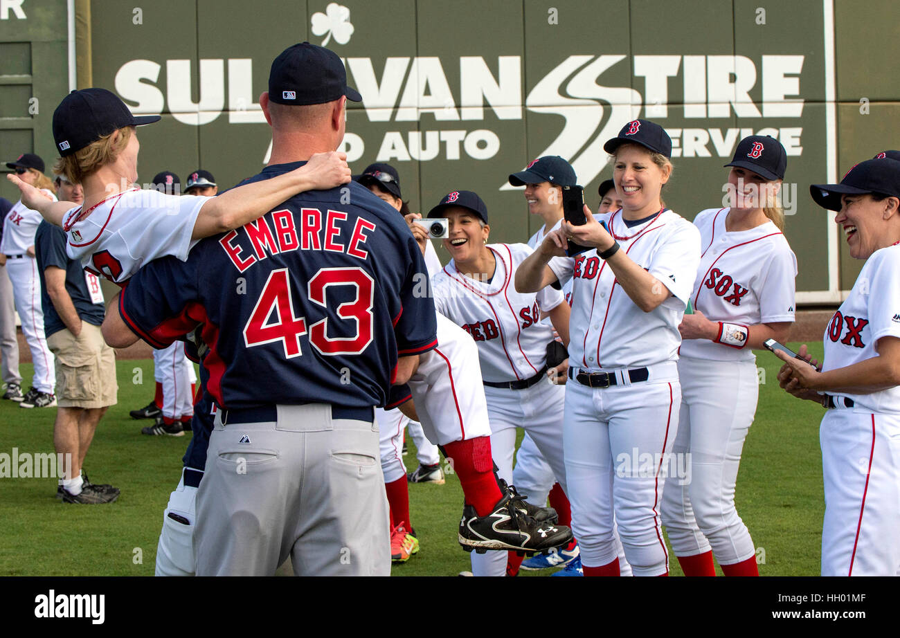 Fort Myers, Florida, USA. 13th Jan, 2017. Photos are made as former Red ...