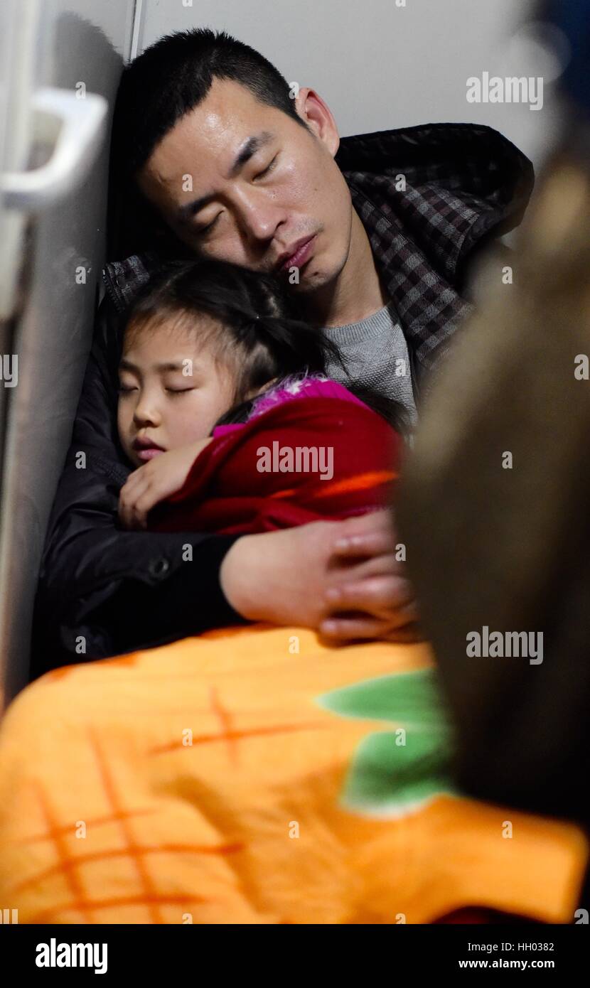 Passengers sleep on train in hi-res stock photography and images - Alamy