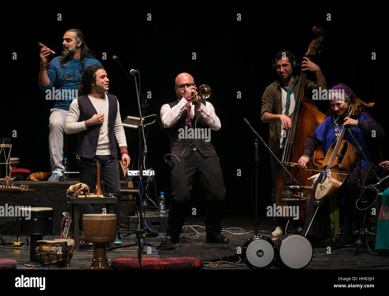 Music band in iran hi-res stock photography and images - Alamy