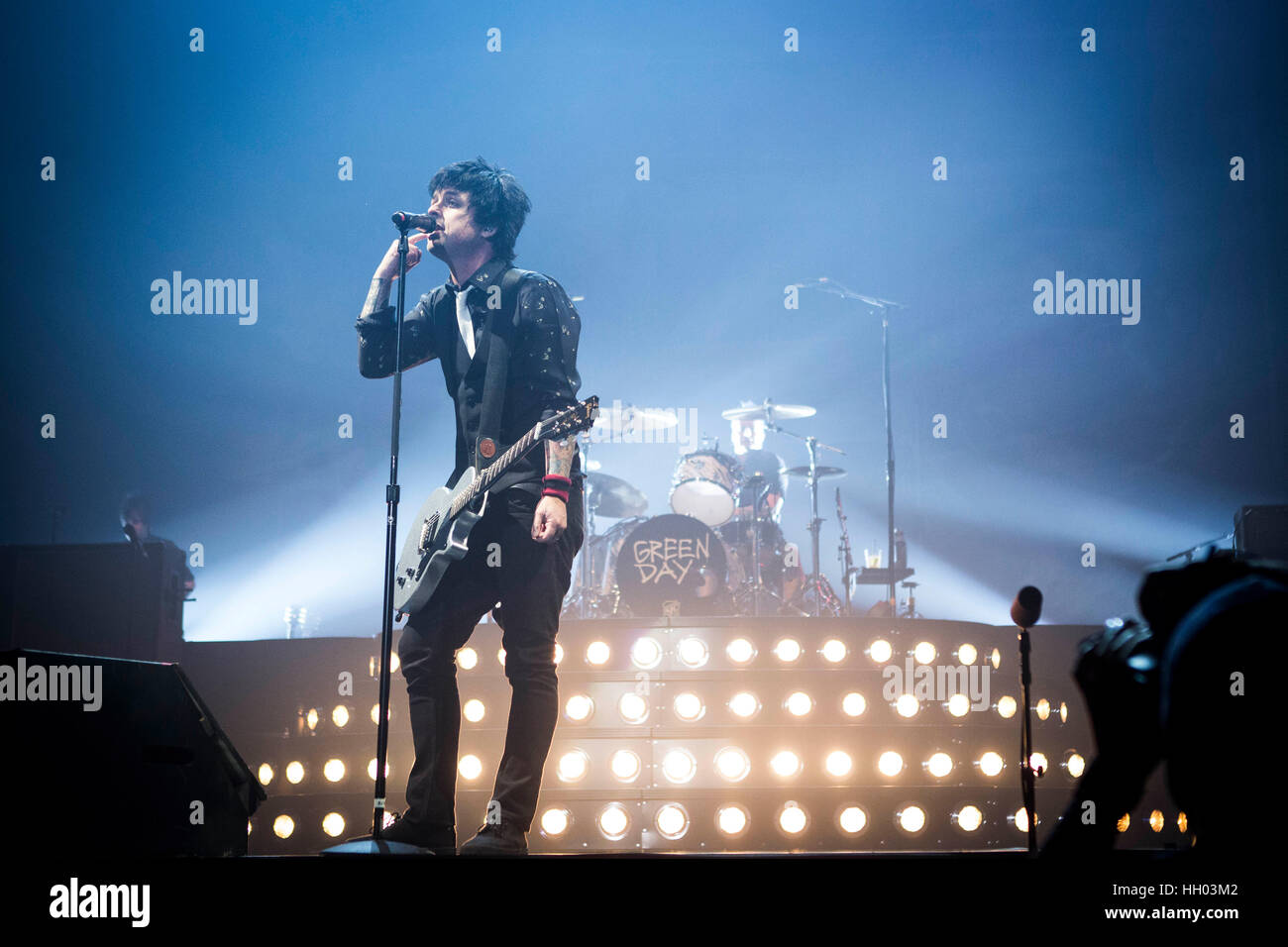 Assago, Milan, Italy. 14th January 2017. Green Day perform live at ...
