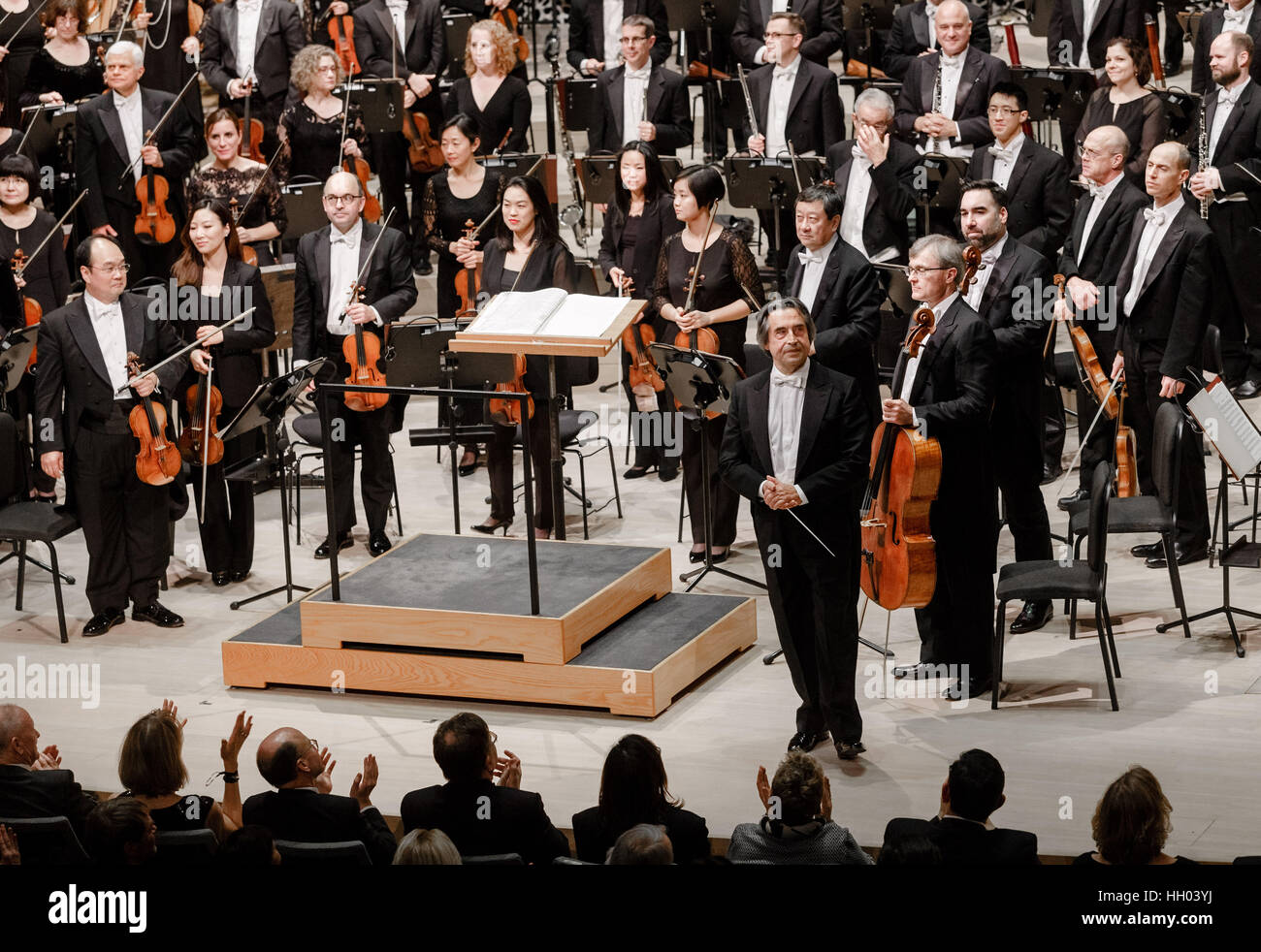 Hamburg, Germany. 14th Jan, 2017. The Chicago Symphony Orchestra ...