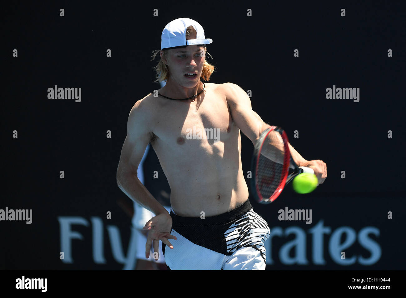 Melbourne, Australia. 15th January 2017. Australian Open Tennis, Press ...