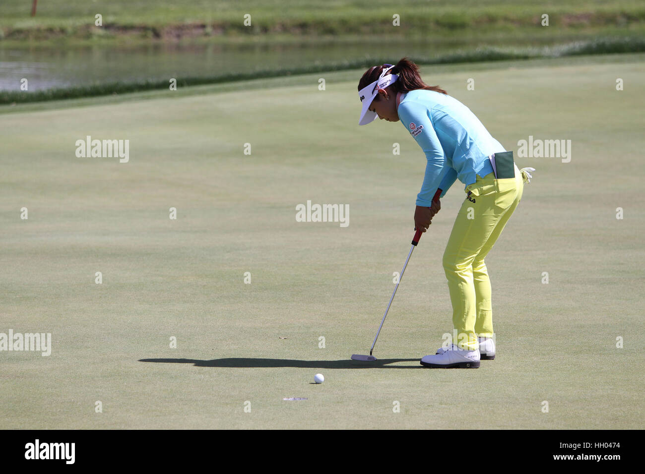 RANCHO MIRAGE, CALIFORNIA - APRIL 04, 2015 : Jenny shin of usa at the ...