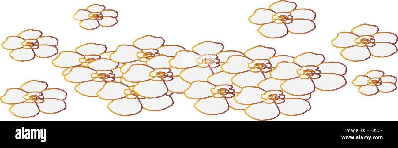 Group of flowers Stock Vector Image & Art - Alamy