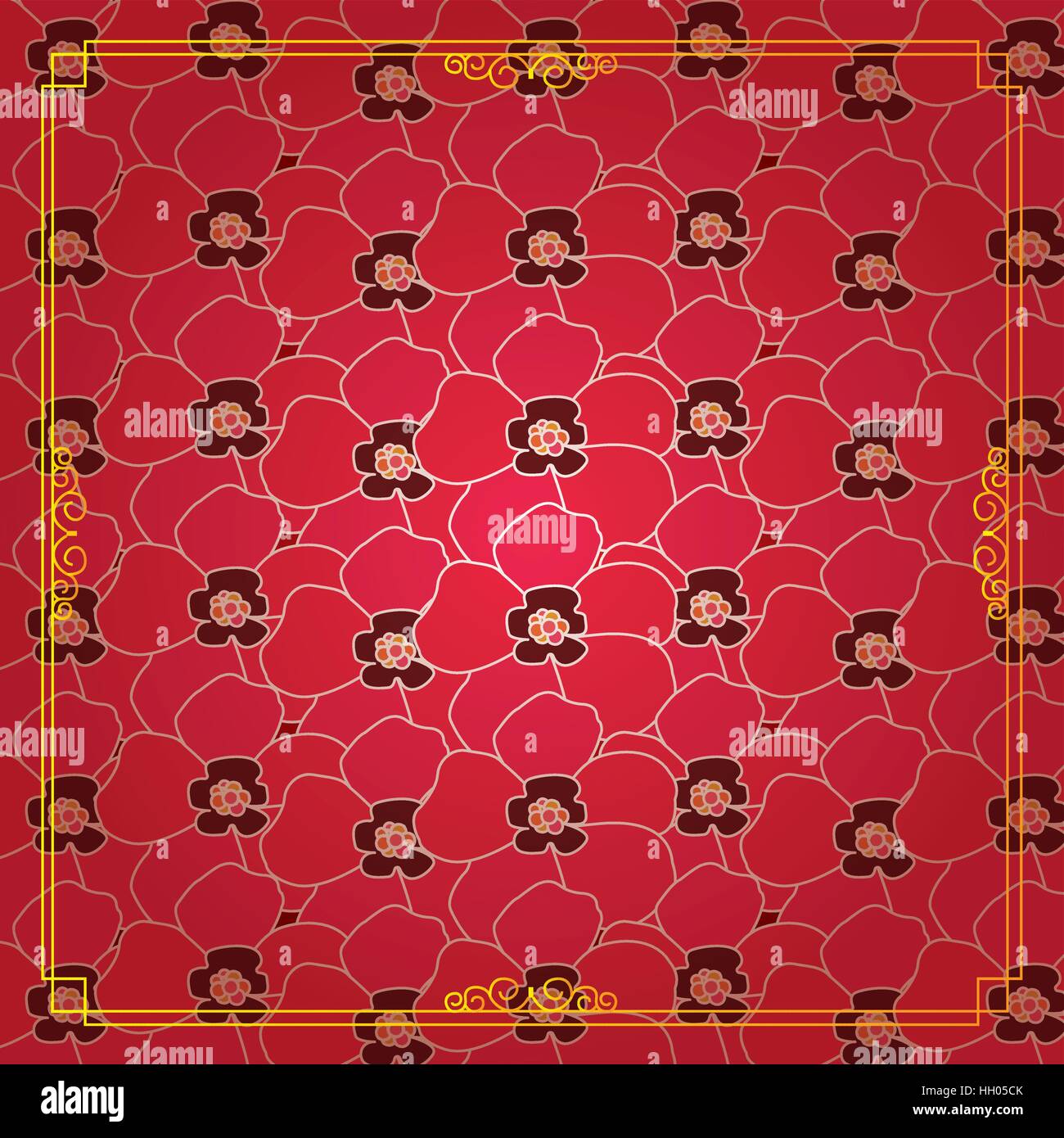 Traditional chinese red colored Stock Vector Images - Alamy