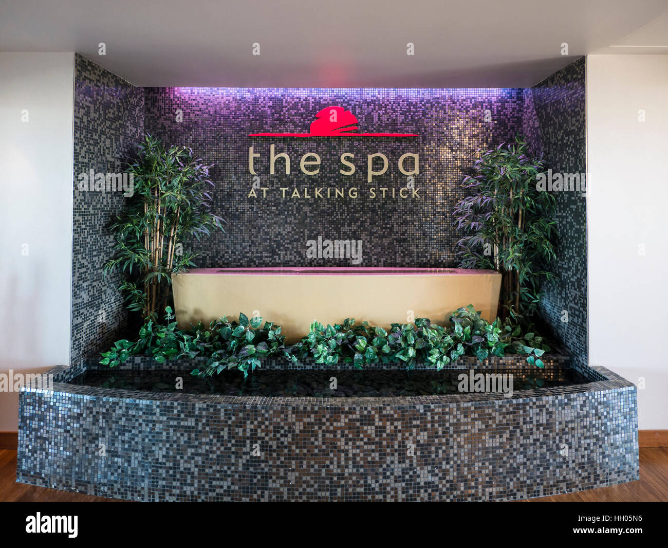 Entrance to the Spa, Talking Stick Resort, Scottsdale, Arizona Stock ...