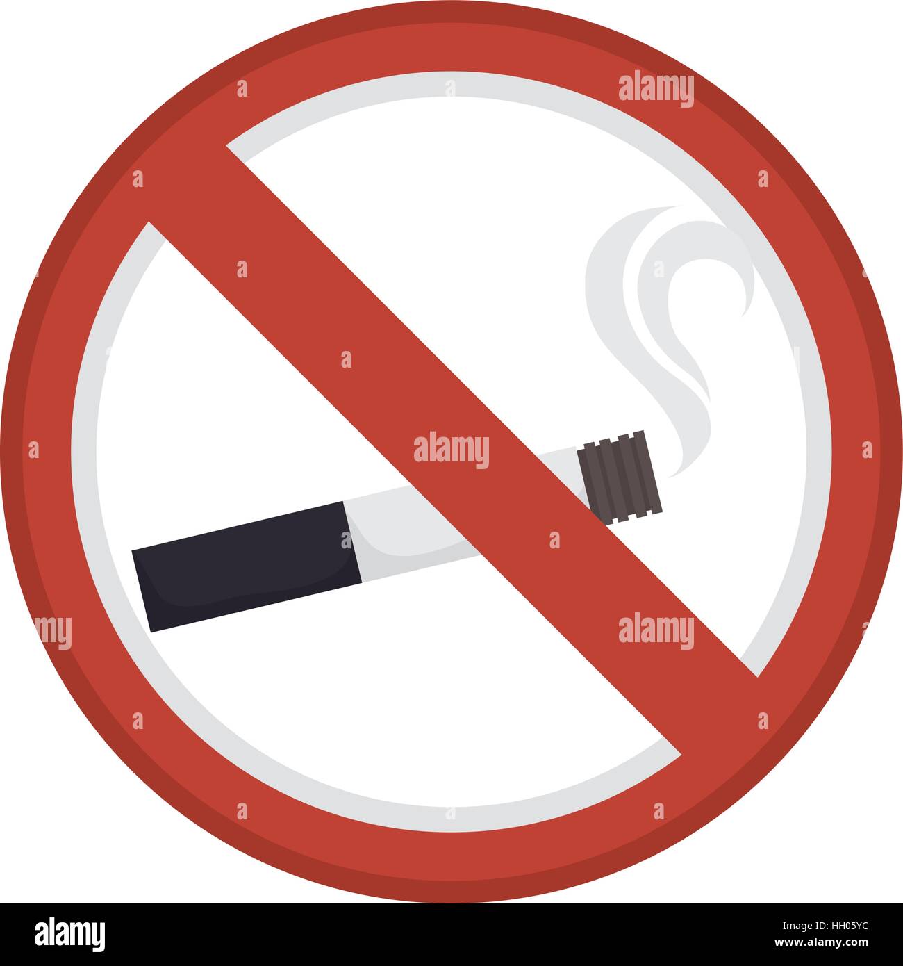 Dont Smoke Sign Icon Vector Illustration Design Stock Vector Image And Art Alamy
