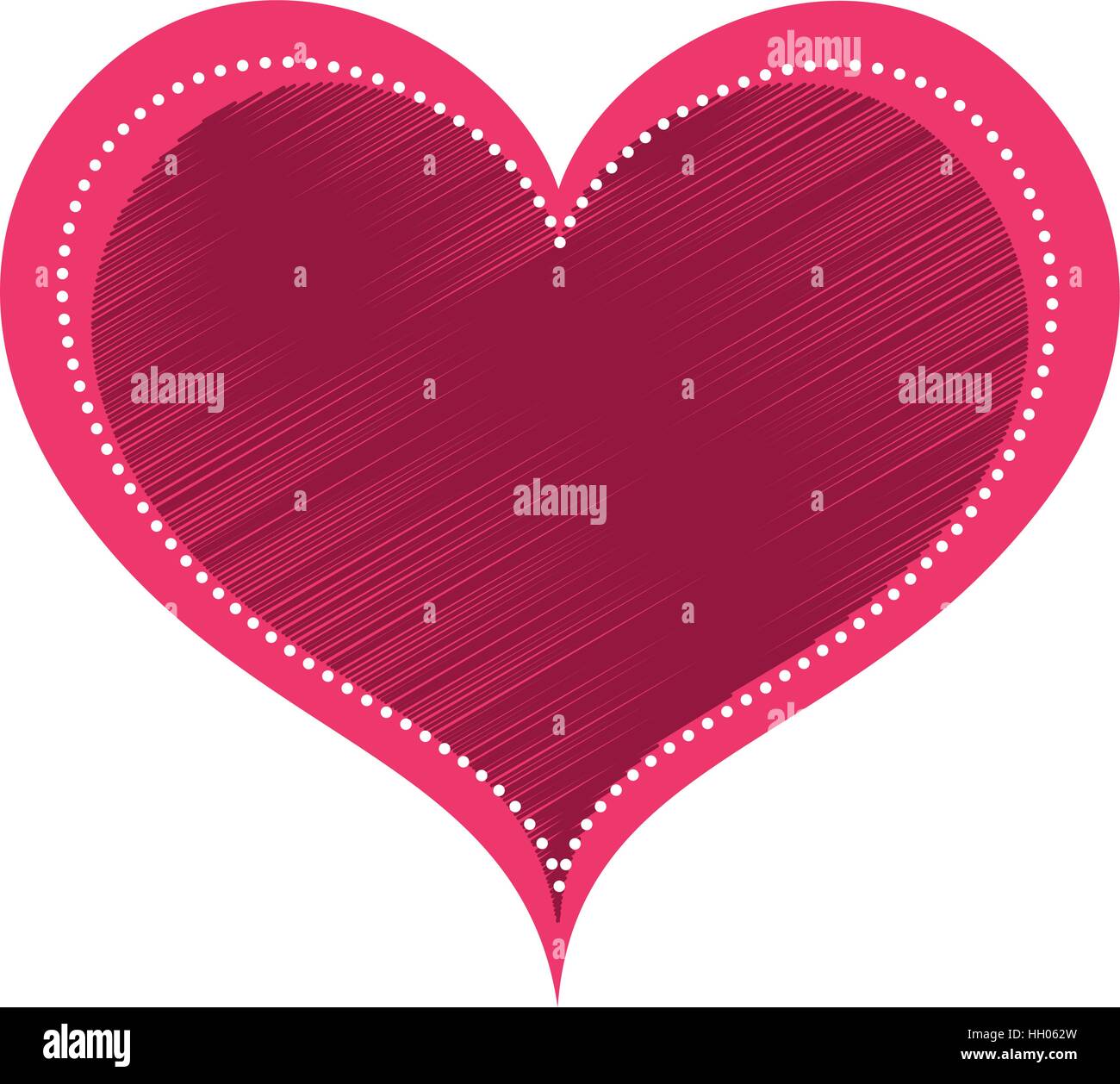 heart love card decoration vector illustration design Stock Vector ...