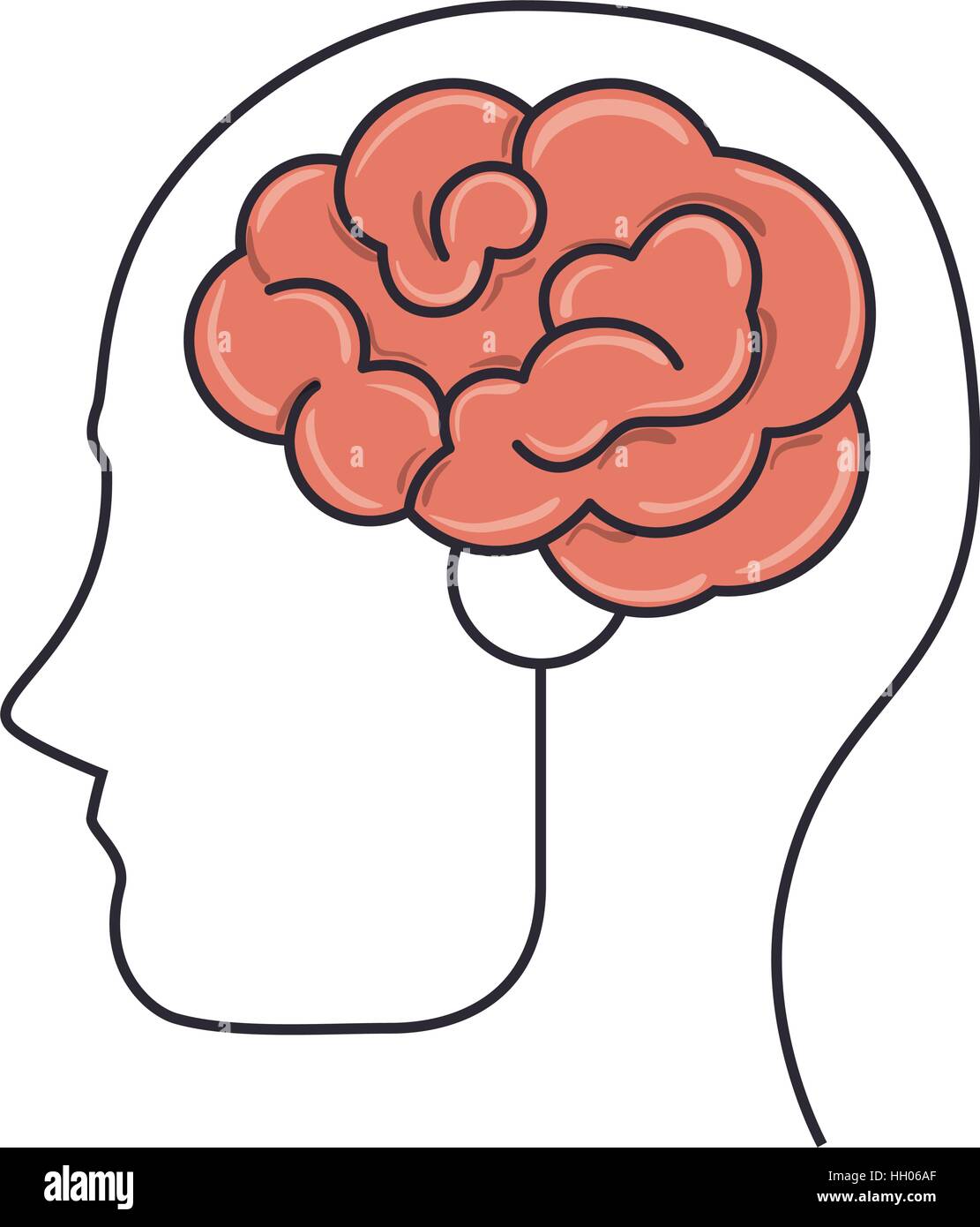 brain storming isolated icon vector illustration design Stock Vector ...