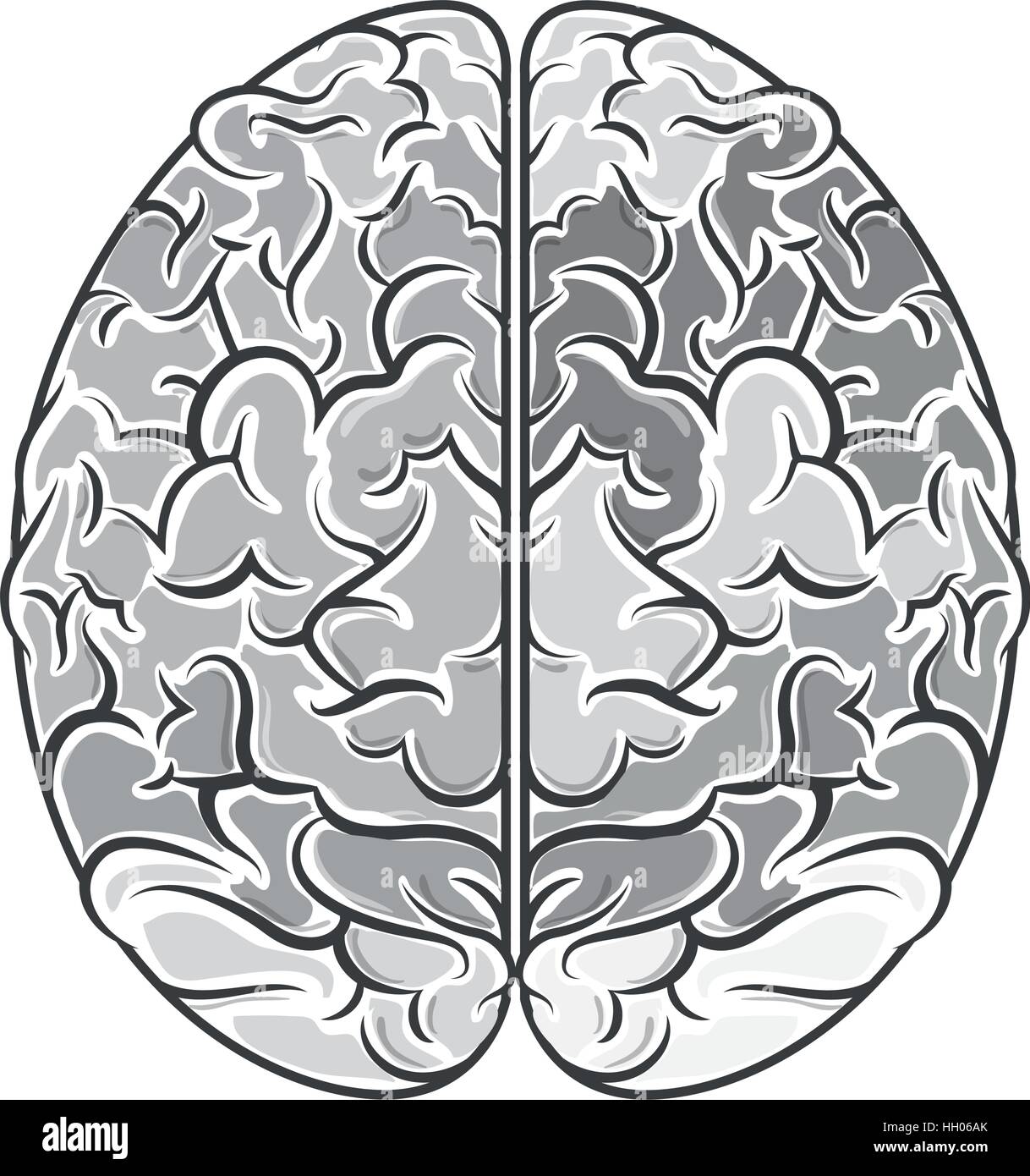 brain storming isolated icon vector illustration design Stock Vector ...