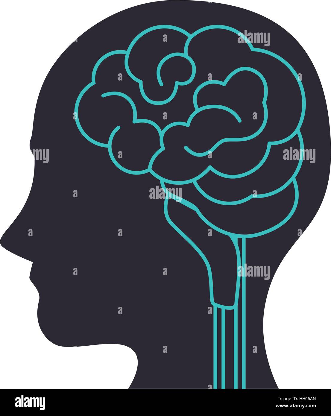 brain storming isolated icon vector illustration design Stock Vector ...