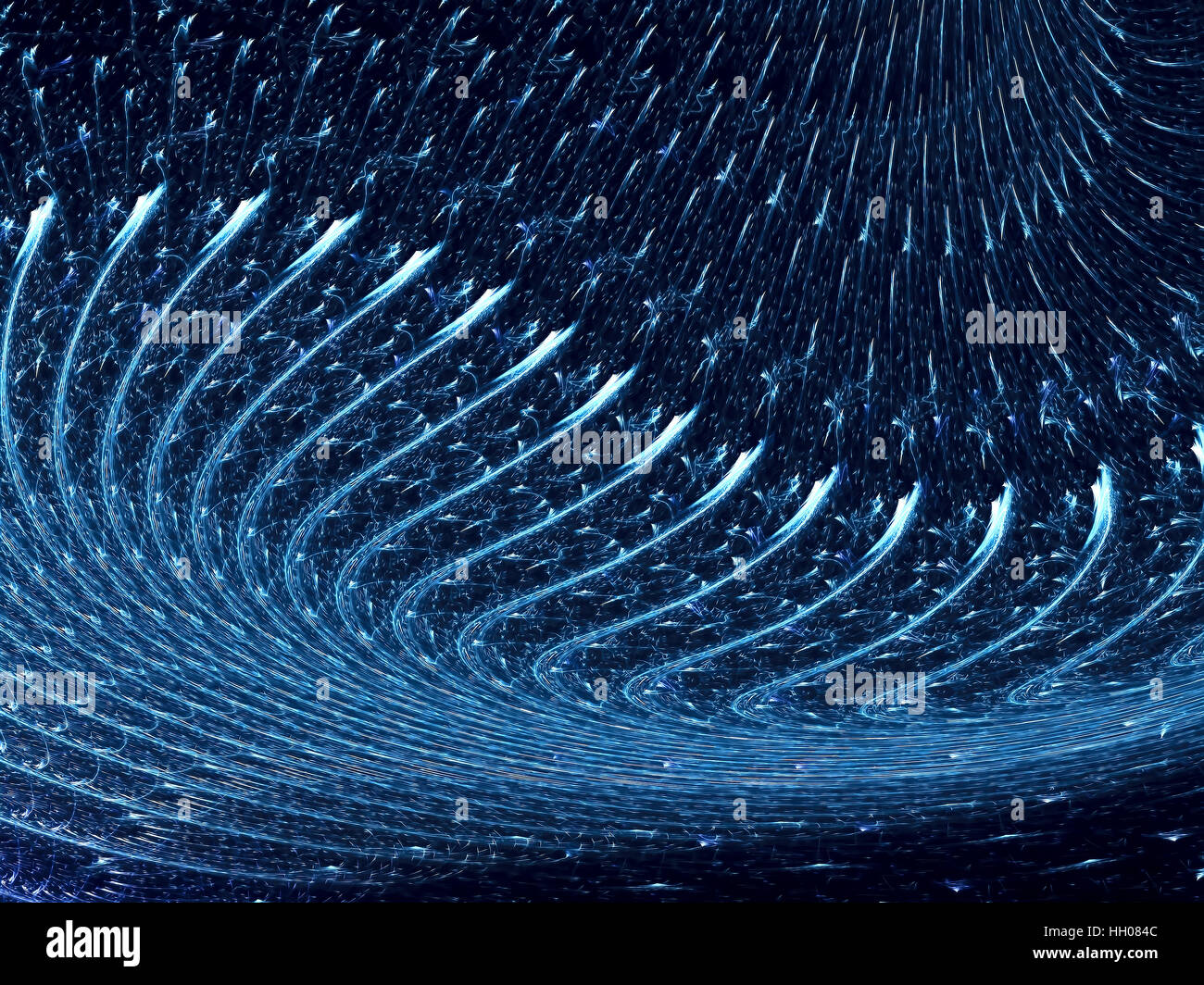 Abstract metallic wave pattern hi-res stock photography and images - Alamy
