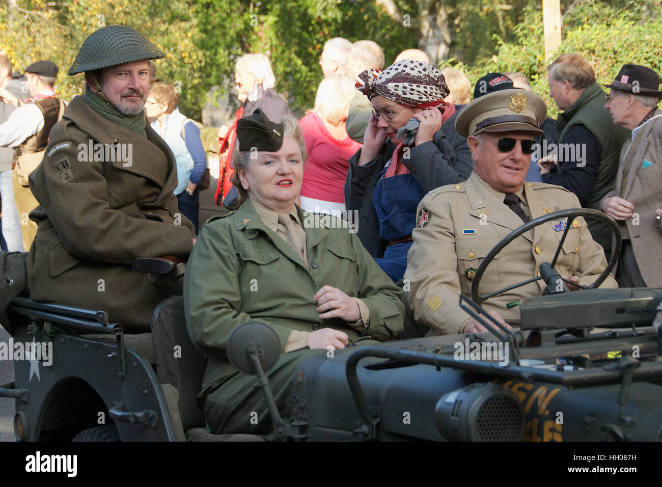 Wartime Weekend at Pickering, North Yorkshire, England, U.K Stock Photo ...