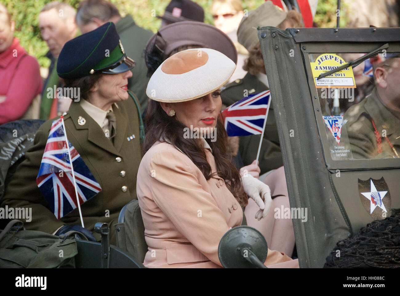 Wartime Weekend at Pickering, North Yorkshire, England, U.K Stock Photo ...