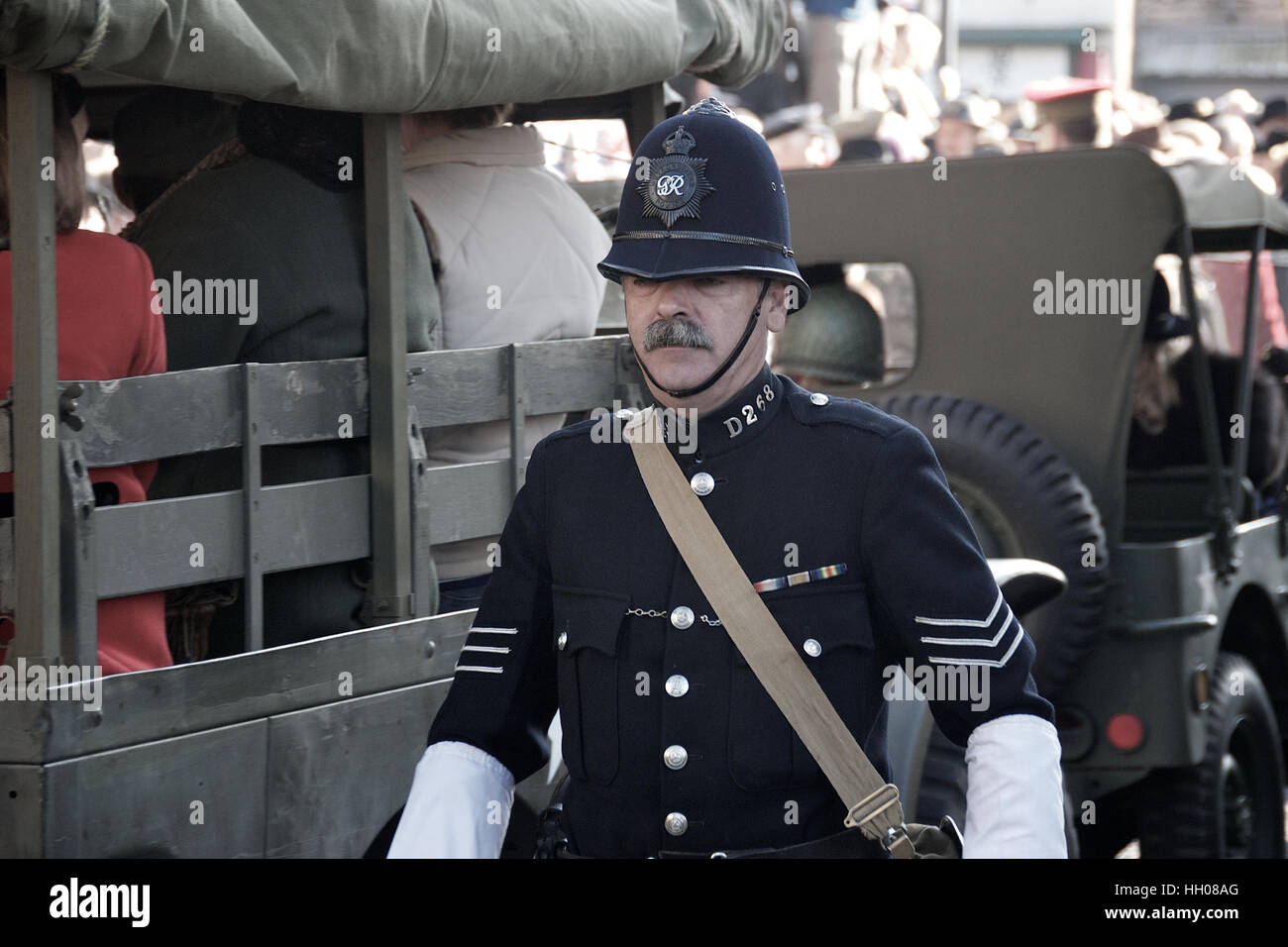 Wartime Weekend at Pickering, North Yorkshire, England, U.K Stock Photo ...