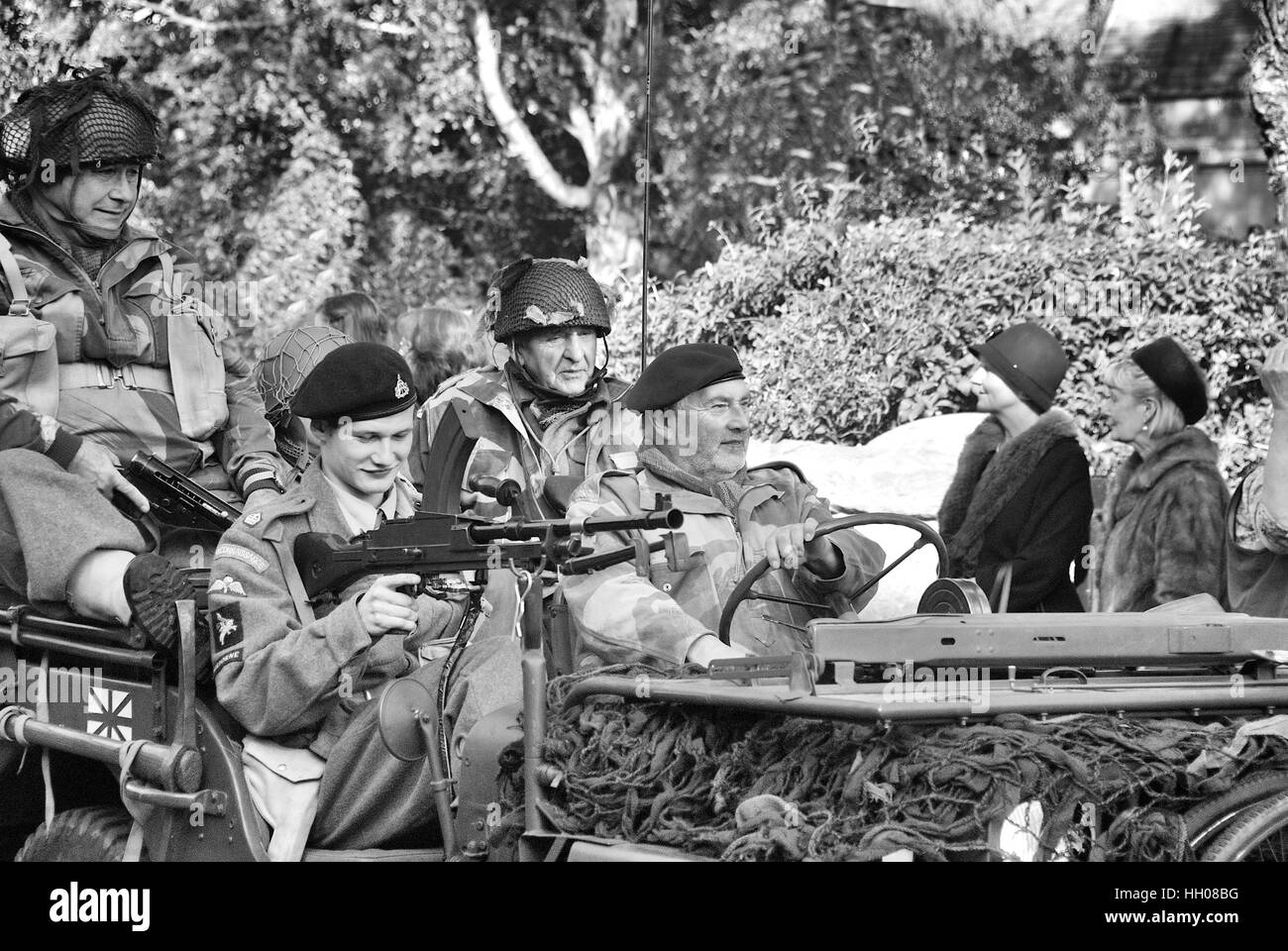 Wartime Weekend at Pickering, North Yorkshire, England, U.K Stock Photo ...