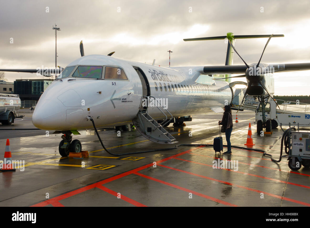 Air baltic airline hi-res stock photography and images - Alamy