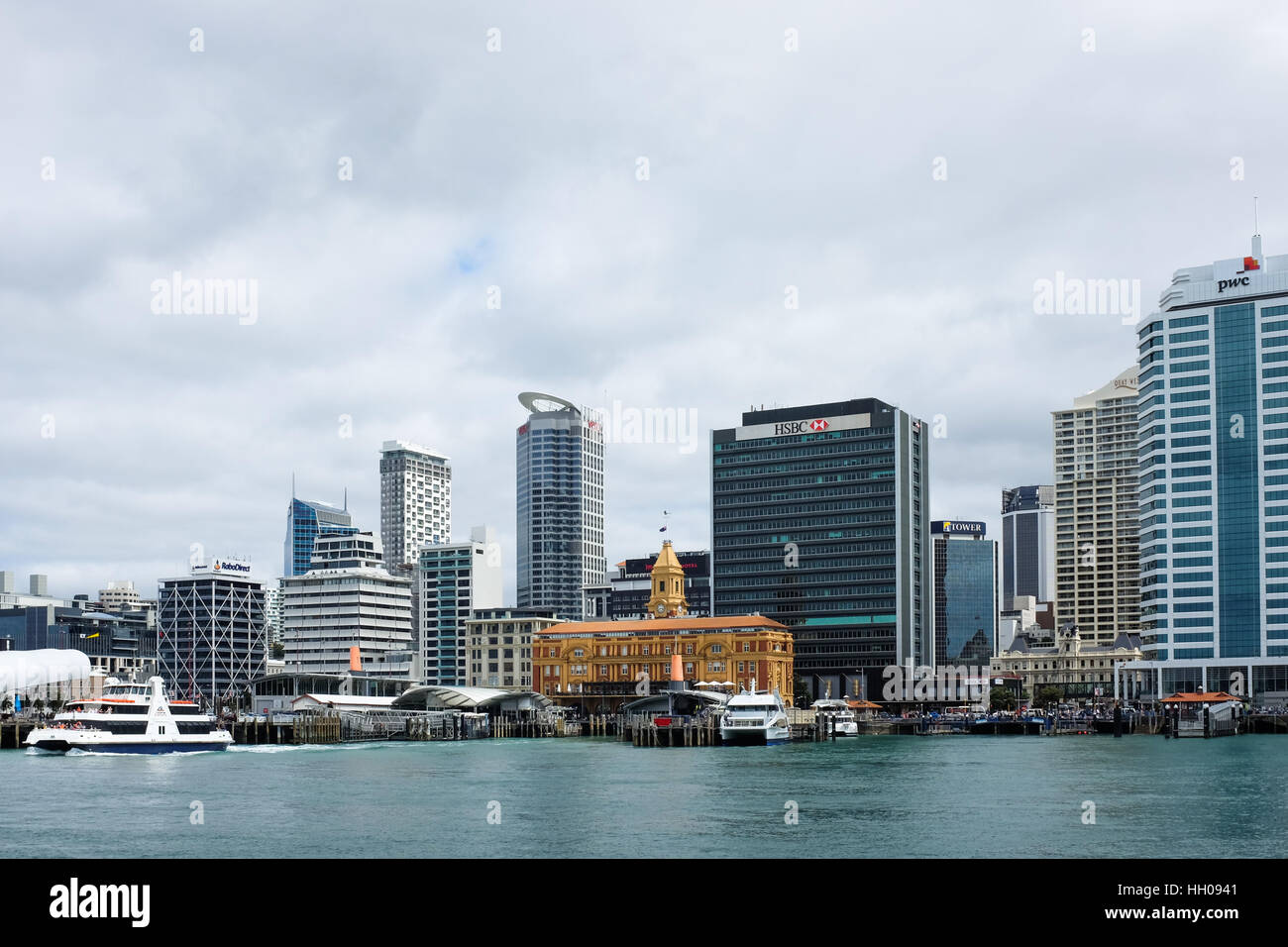Old ferry building auckland auckland hi-res stock photography and ...