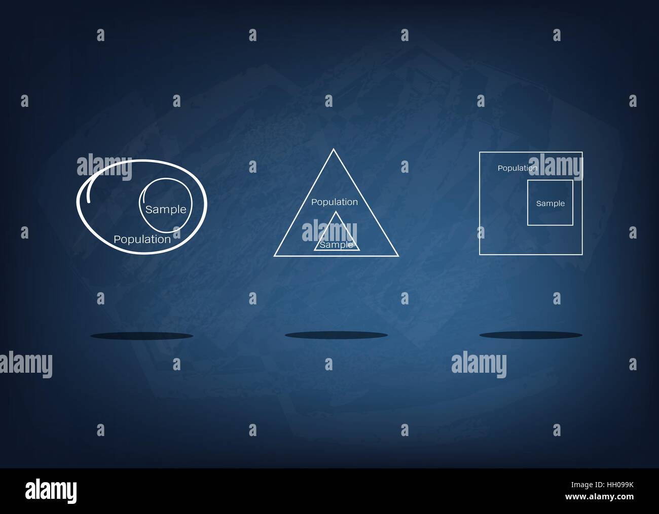 Business and Marketing or Social Research Process, Various Set of The ...