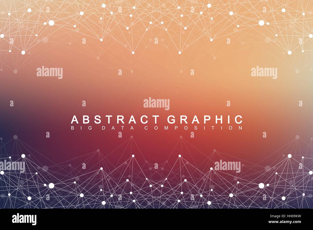 Big data complex. Graphic abstract background communication ...