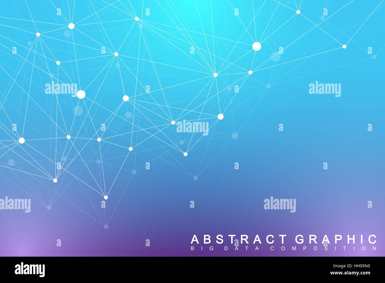 Big data complex. Graphic abstract background communication ...