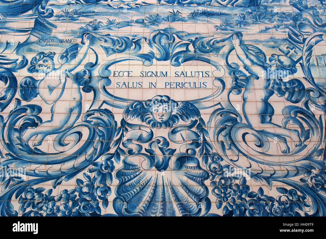 Ecce signum salutis salus in periculis hi-res stock photography and ...