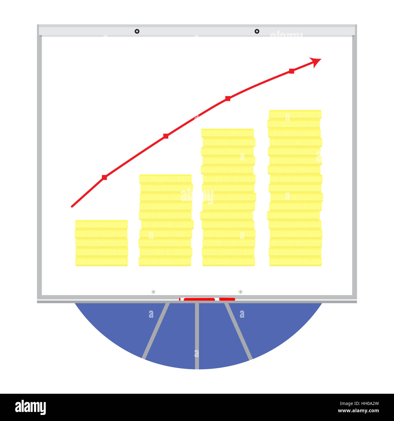 Money art graph hi-res stock photography and images - Alamy