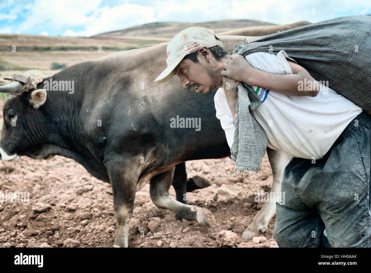 Man carrying large sack hi-res stock photography and images - Alamy