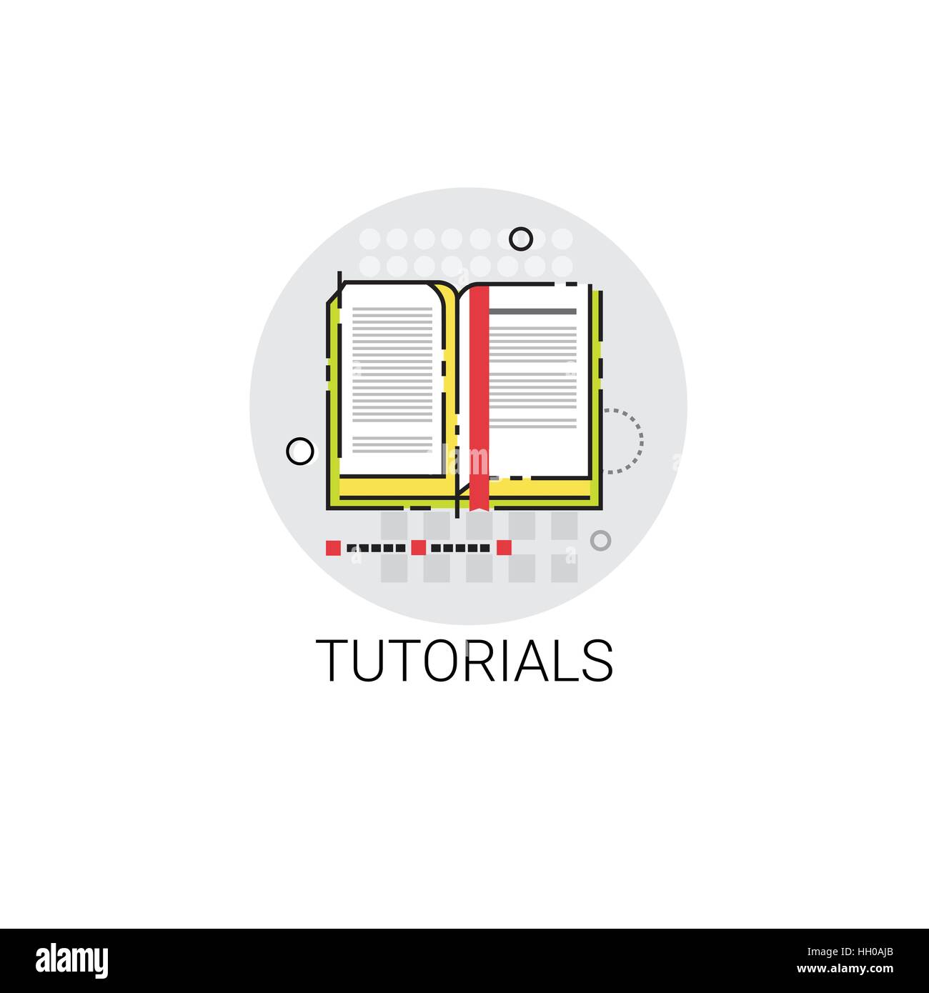 Tutorials icon Stock Vector Images - Alamy